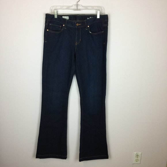 GAP | Jeans | Gap 969 Long Lean Trouser Jeans 3l Womens Long Midrise Dark Wash Stretch | Poshmark